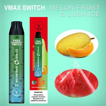 China RHY VMAX Switch Vapes Disposable Vape 1800Puffs 2 In 1 900mAh ...