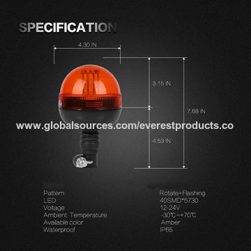 China DC12-24V 40 LED School Bus Warning light beacon,car strobe light ...