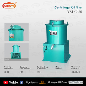 China Centrifugal oil filter machine for edible oil on Global Sources ...