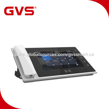 China Intelligent CAT5 One Cable System Video Door Phone For Multi ...