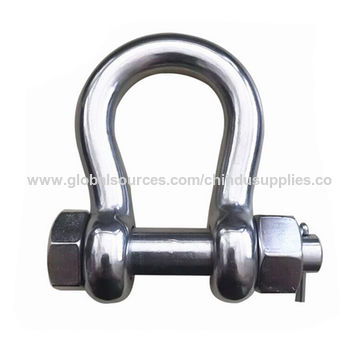 China High Polished Shackle Horseshoe and D-shaped AISI304/316 ...