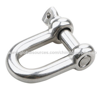 China High Polished Shackle Horseshoe and D-shaped AISI304/316 ...