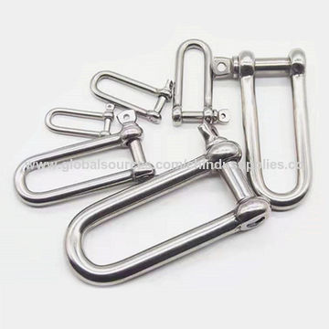 China High Polished Shackle Horseshoe and D-shaped AISI304/316 ...