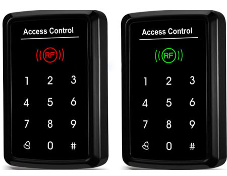 China Touch Button Door 125KHz RFID Card Reader on Global Sources ...