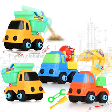 China Wholesale Children assembled engineering car toy excavator model ...
