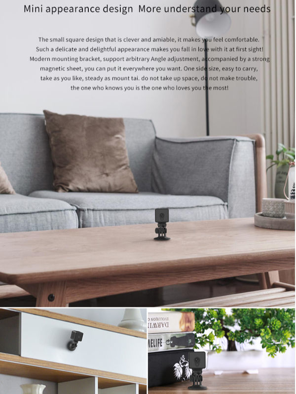 China Cheap S1T 4K FOWL WiFi Mini Camera Camsoy iCookycam 720P HD IP ...