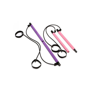 China Pilates stick bodybuilder's home stretch stretch with yoga pull ...