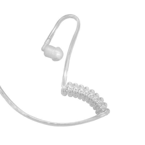 Two Way Radio Earpiece Transparent Security Earphone Concealed Headset ...