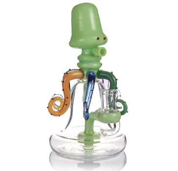 China 7.88″ Octopus Dab Rig on Global Sources,dab rigs,glass bong,glass ...