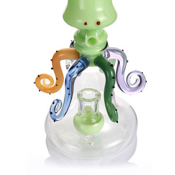 China 7.88″ Octopus Dab Rig on Global Sources,dab rigs,glass bong,glass ...