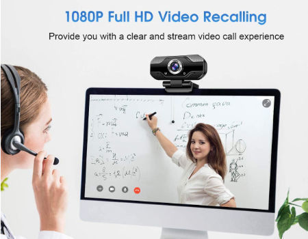 China HD Webcam with Privacy Shutter, 1080p Streaming Web Camera ...