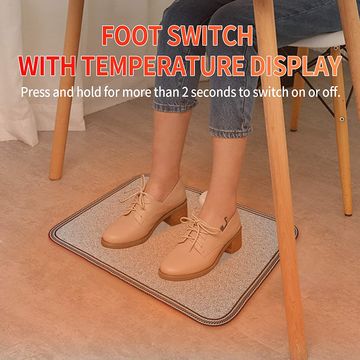 China Electric Heated Foot Warmer Mat Toes Warming Heater Heated Floor ...
