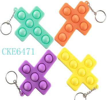 China Cross Silicone Fidget Toys Key Chains on Global Sources,key chains