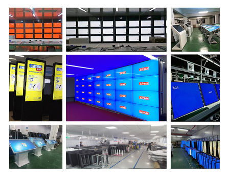 China 55inch 3x3 ultra narrow bezel mount video monitor multi tv ...