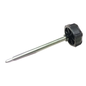 China Customized steel screw bolt with plastic overmolding head,bolt ...