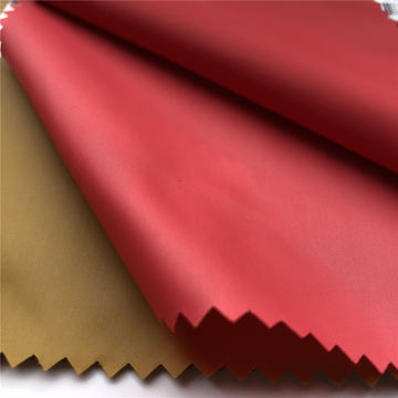 China 100% Polyester Pu Coating Pongee Fabric Waterproof Pongee Fabric ...