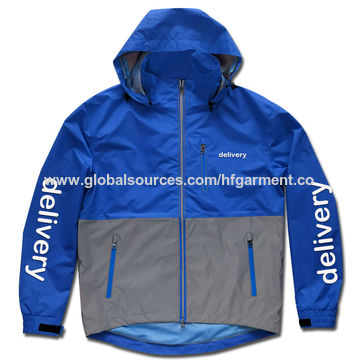 China Bespoke Fast Food Delivery Man Jackets Waterproof Windproof Mesh ...