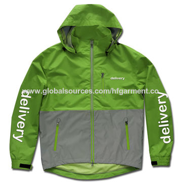 China Bespoke Fast Food Delivery Man Jackets Waterproof Windproof Mesh ...