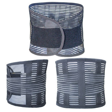 China Custom Logo Adjustable Waist Trimmer Belt Support Brace Working ...