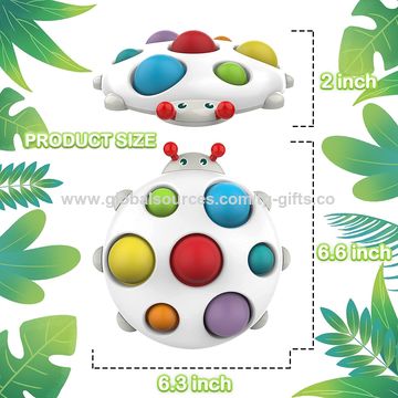 China 3D Simple Dimples Fidget Toys Cute Ladybug Children's Sensory ...