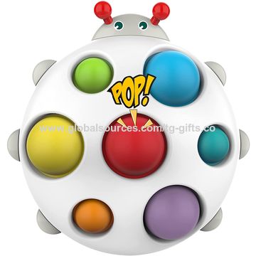 China 3D Simple Dimples Fidget Toys Cute Ladybug Children's Sensory ...