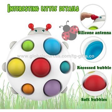 China 3D Simple Dimples Fidget Toys Cute Ladybug Children's Sensory ...