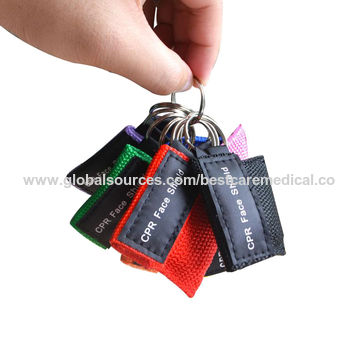 China Wholesale personalized cpr keychain mask kit on Global Sources ...