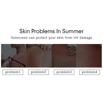 China Skin Care SPF 50 Suncream Whitening Vitamin C Sunblock Vegan Face ...