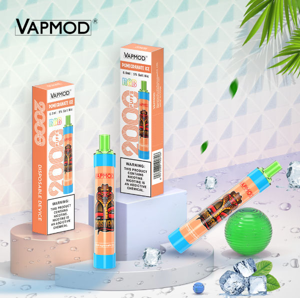 China Vapmod Brand Disposable Vape Pen 2000 Puffs Ice Lush Flavor on ...