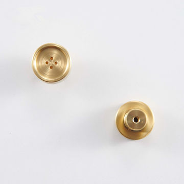 China Brass handle Nordic simple creative designer gold pure copper ...