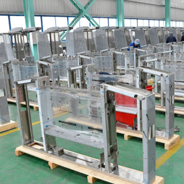 China Aluminum Alloy Ticket concourse case with welding fabrication and ...