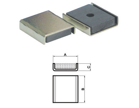 China Perfect customizable SandWich Magnetic Assembly Material Sintered ...