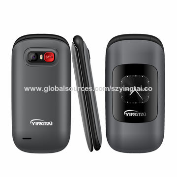 China 4G LTE touch screen android flip mobile phone with 3.2 inch ...