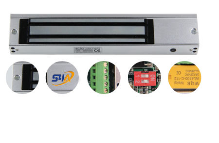 China Double Maglock Door Electric Magnetic Lock 800 lbs For Wooden ...