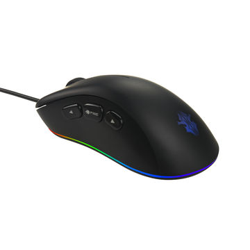 China Hot Selling 8 button Gaming Mouse with RGB Running LED Light ST ...