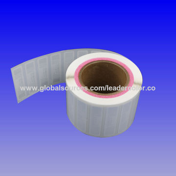 China RFID Stickers, Size 70x20mm White Printable for long range 10m on ...