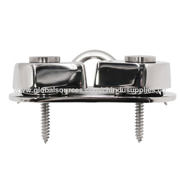 China Stainless Steel Jam Cleat Pulley Rope Clamp Cam Cleat For Boat ...