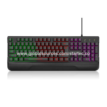 China Gaming Keyboard with palm rest on Global Sources,keyboard,gaming ...