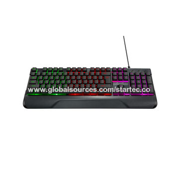 China Gaming Keyboard with palm rest on Global Sources,keyboard,gaming ...