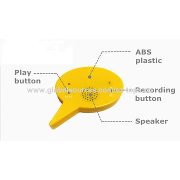China 2021 Customized voice recordable sound voice button box on Global ...