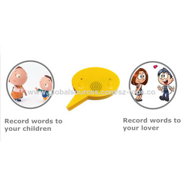 China 2021 Customized voice recordable sound voice button box on Global ...
