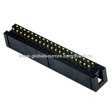 China 2.0mm Box header, Double Rows,Straight type on Global Sources,2 ...