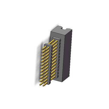 China 1.27mm Box Header Gold Plated Straight S.M.T type on Global ...