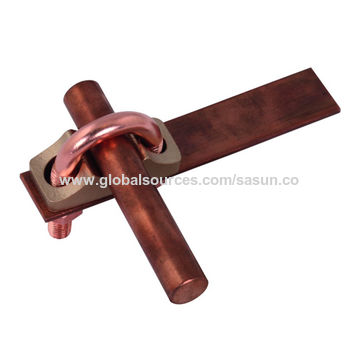 China Grounding system copperweld clad steel copper bonded ground earth ...