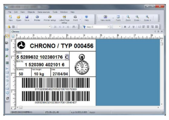 China LabelMatrix 2019 Barcode label design printing software on Global ...