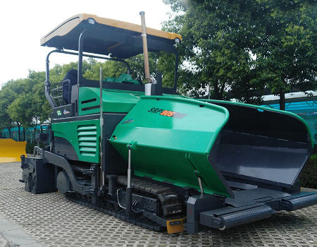 China Famous Brand Road Construction Machine High Efficiency Asphalt Concrete Paver SRP90S Plus ...