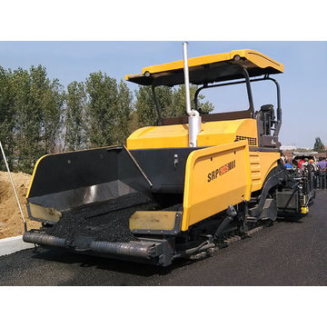 China Famous Brand Road Construction Machine High Efficiency Asphalt Concrete Paver SRP90S Plus ...