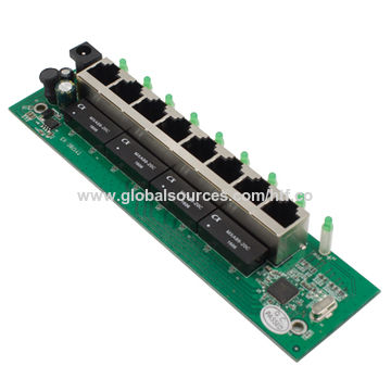 China OEM IP178G Chipset Ethernet Switch Module 8 Port 10/100M Network ...