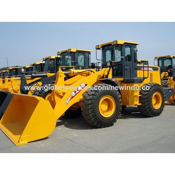 China Wheel loader,China Brand New 4 Ton Front End Wheel Loader LW400KN ...