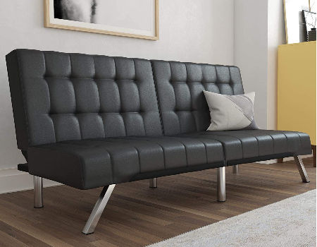 Modern Velvet Leather Tufted Backrest Seating Multi-functional Split ...